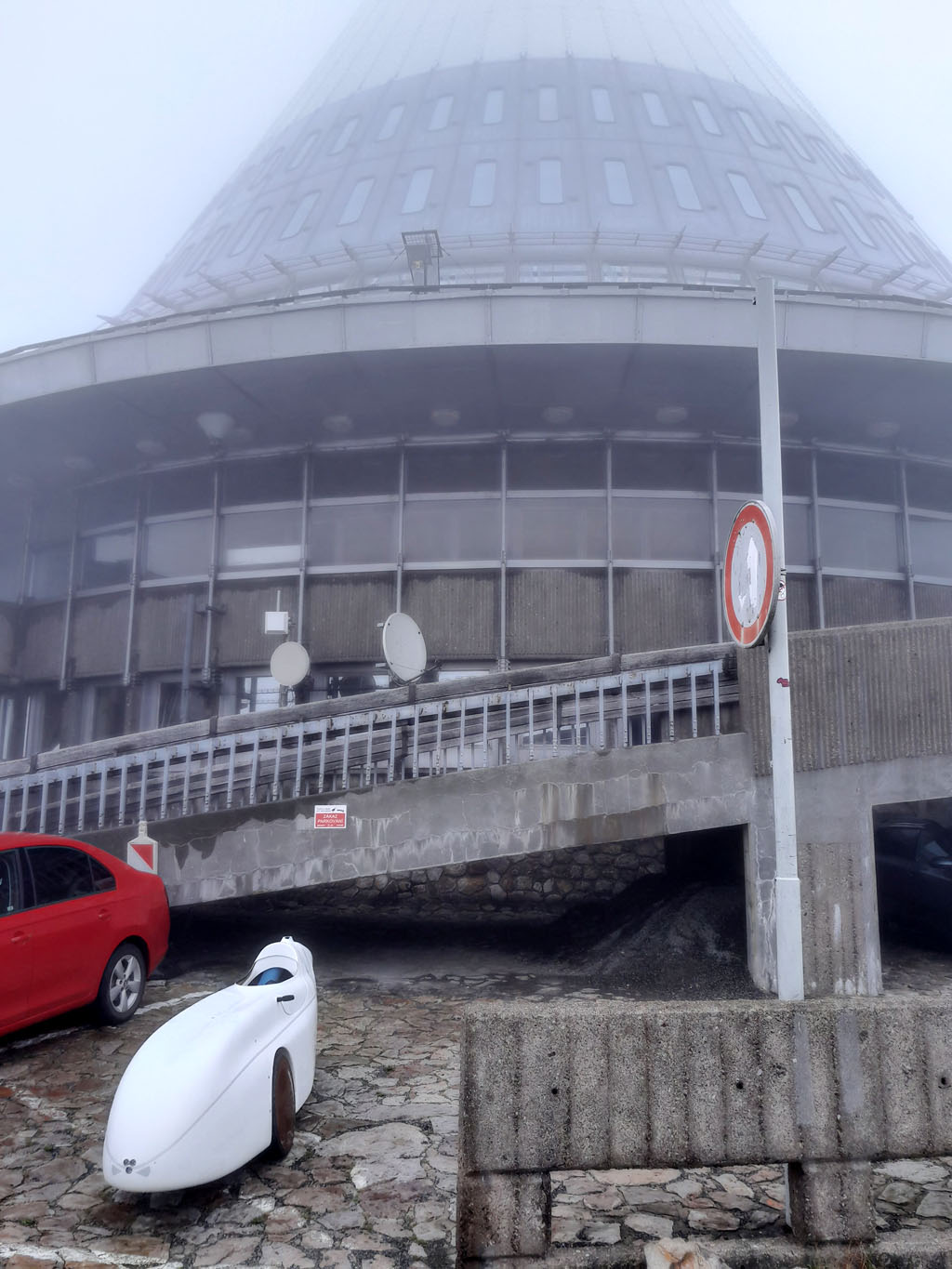 Velopacking in WAW velomobile